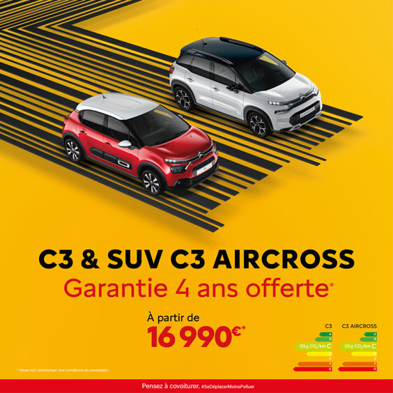 C3 & SUV C3 Aircross - Citroën Guadeloupe